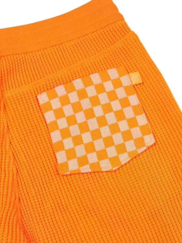 LOUIS VUITTON Damier Check Waffle Knit Shorts