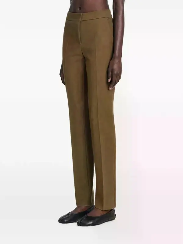 Max Mara Pressed-crease Straight-leg Trousers