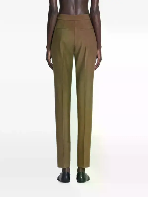 Max Mara Pressed-crease Straight-leg Trousers