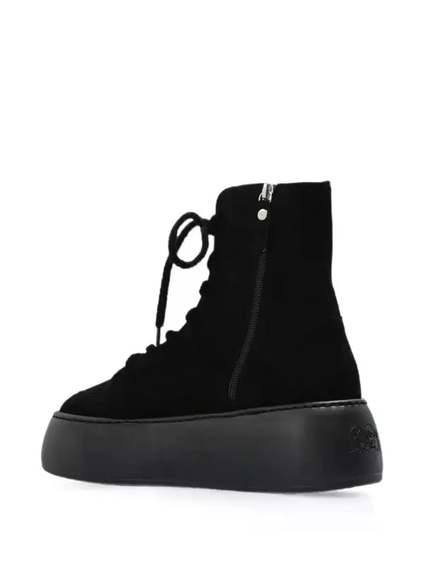 Agl Vibe Lowboot Platform Ankle Boots