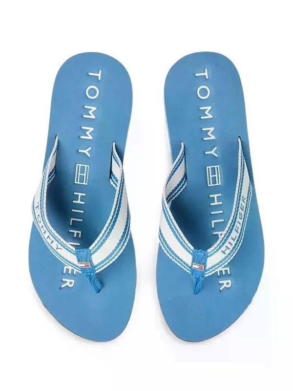 Tommy Hilfiger Logo Webbing Flip Flops