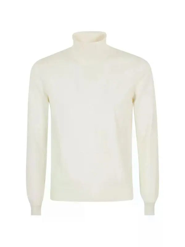 Tagliatore Miles Roll-neck Sweater - Neutrals