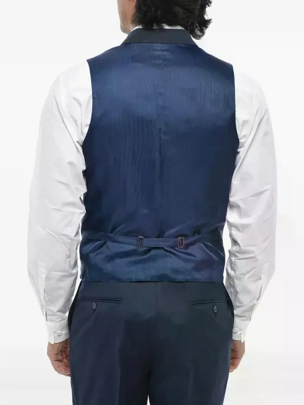 Corneliani Shawl-lapel Double-breasted Waistcoat