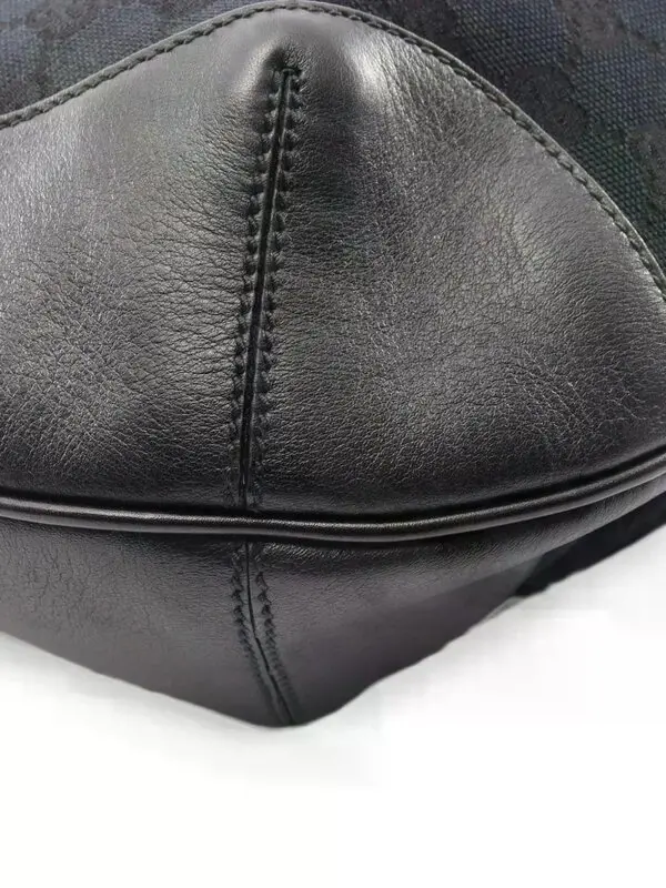 Gucci 2010s Bamboo Gg Tote Bag