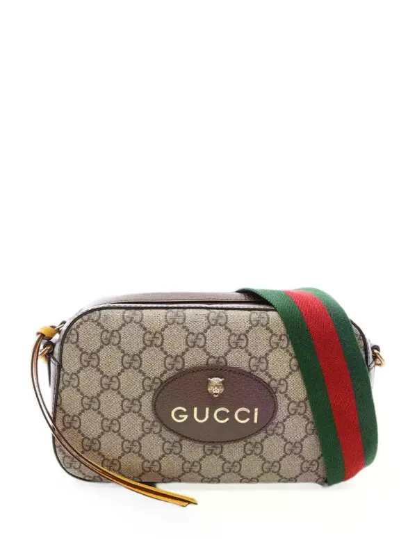 Gucci 2010s Gg Supreme Neo Shoulder Bag - Neutrals
