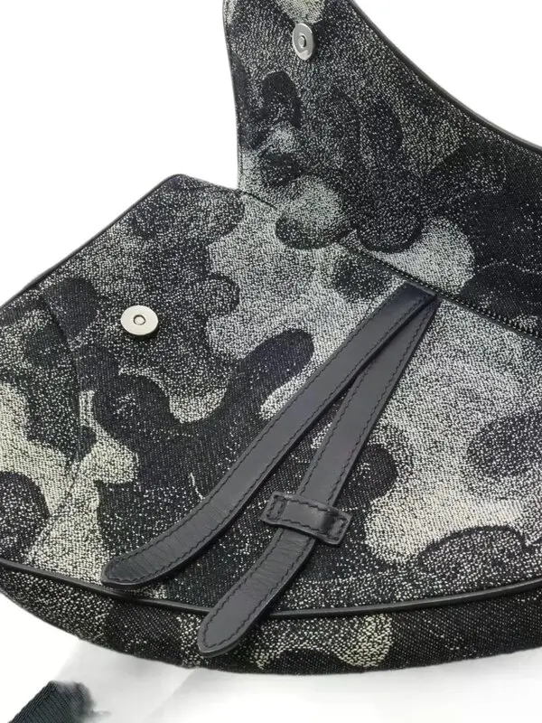 Dior 2000s X Peter Doig Saddle Sling Bag