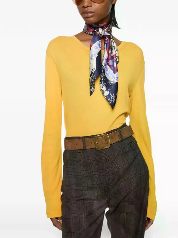 Acne Studios Printed Silk Scarf