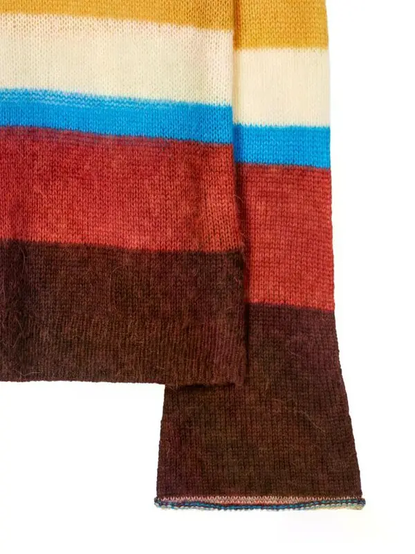 Paul Smith Signature Stripe Alpaca-wool Blend Sweater