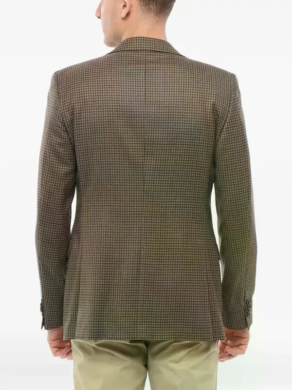 Corneliani Checked Wool Blazer