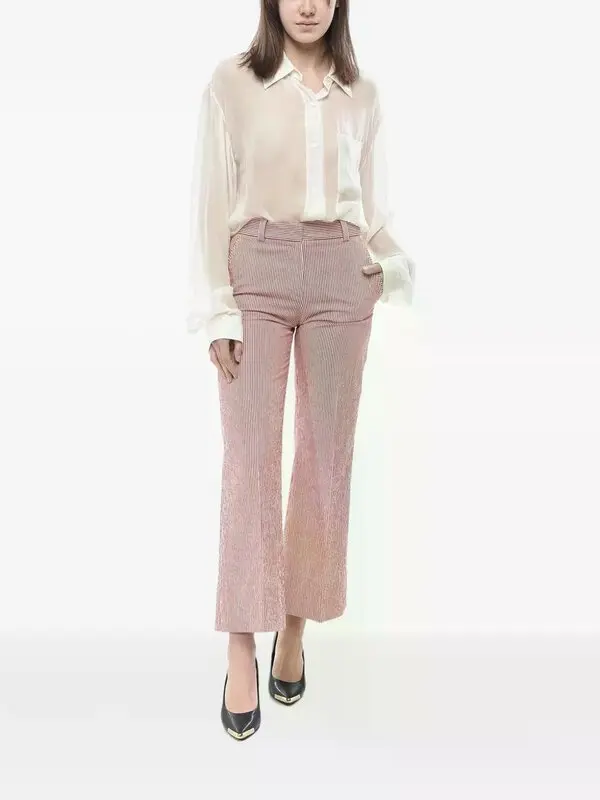QL2 QUELLEDUE Striped Chino Trousers