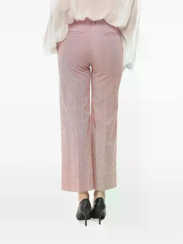 QL2 QUELLEDUE Striped Chino Trousers