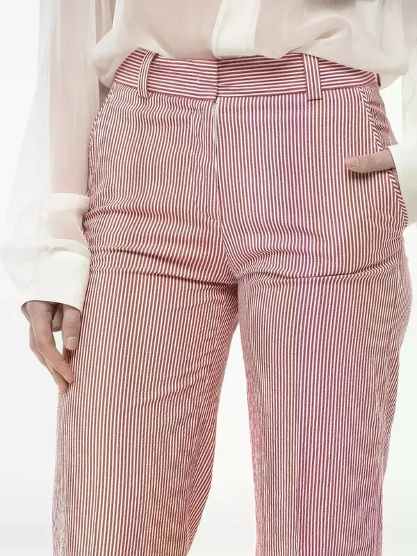 QL2 QUELLEDUE Striped Chino Trousers