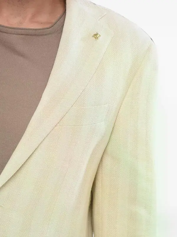 Corneliani Striped Single-breasted Blazer