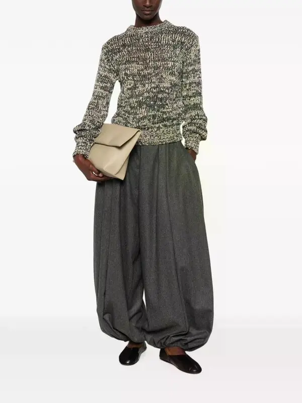 RÓHE Mouline-knit Crew-neck Sweater
