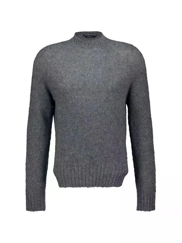 TOM FORD Seamless Brushed Cashmere Crewneck Sweater