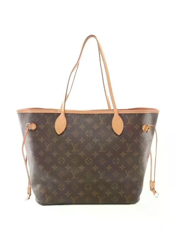 LOUIS VUITTON Monogram Canvas Neverfull Mm Tote Bag - Brown