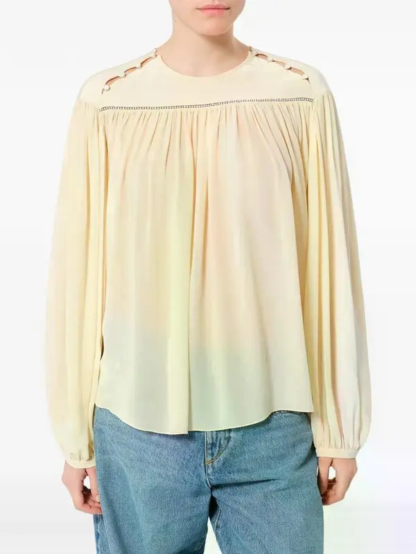 Isabel Marant Étoile Nuna Silk Fluid-fit Blouse