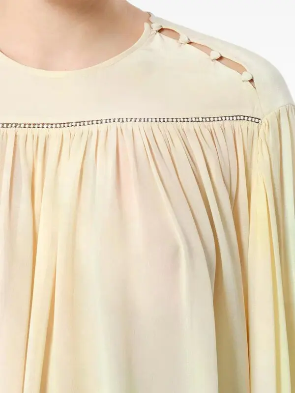 Isabel Marant Étoile Nuna Silk Fluid-fit Blouse
