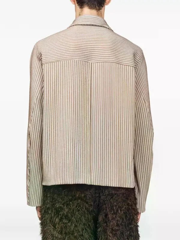 SONG FOR THE MUTE Patch-pocket Cropped Jacket