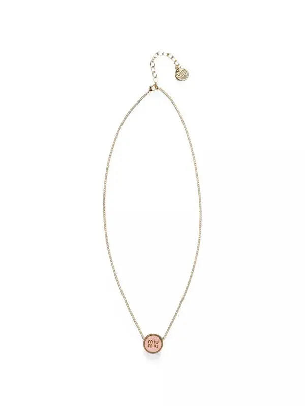 Miu Miu Metal Necklace - Gold