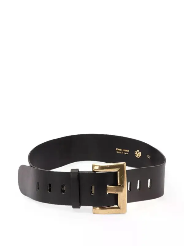 ANIYE BY Leather Belt With Buckle Fastening - Black
