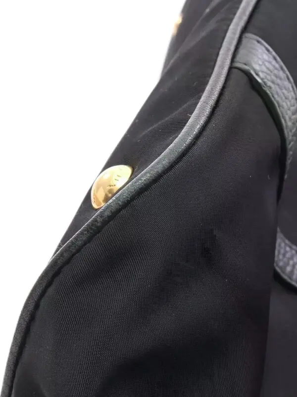 Prada 2000s Buckled Tote Bag