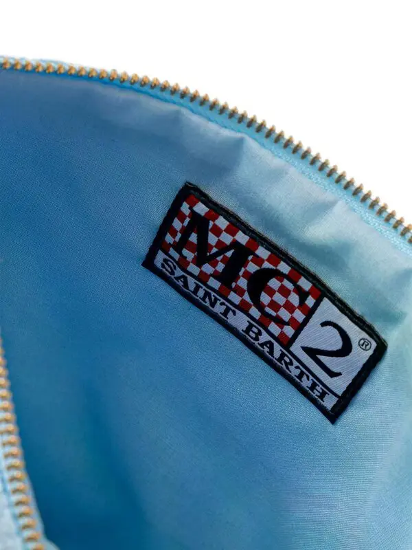 MC2 SAINT BARTH Jacquard Logo Terry Pochette