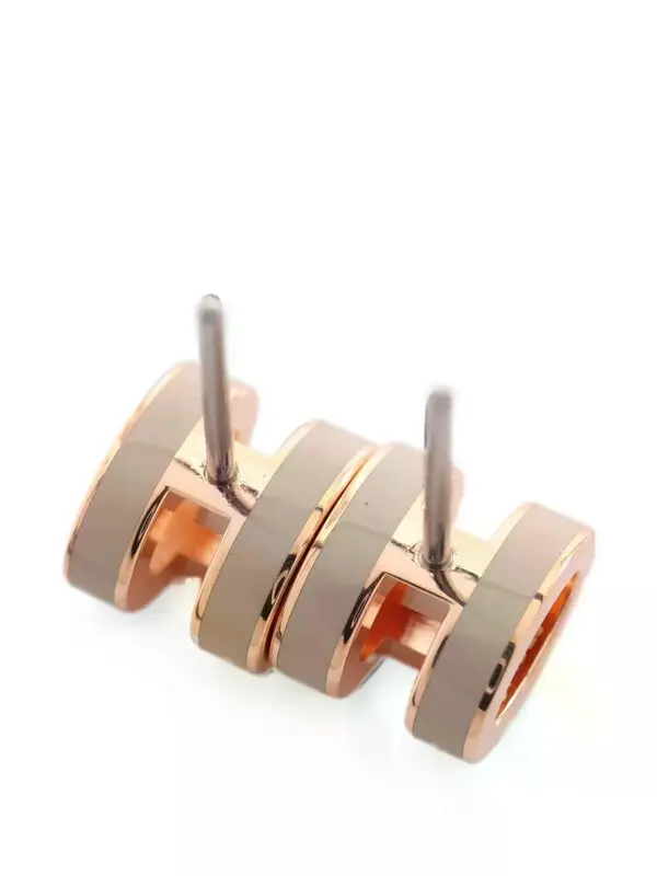 Hermès 2010s Mini Pop H Earrings