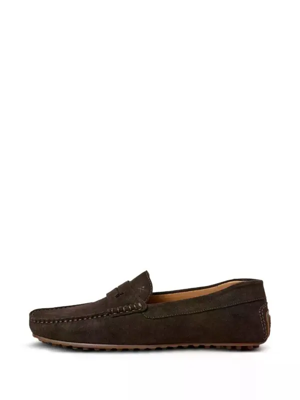 HACKETT LONDON Driver Suede Loafers