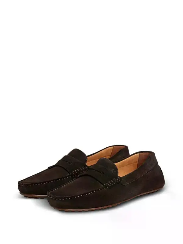 HACKETT LONDON Driver Suede Loafers