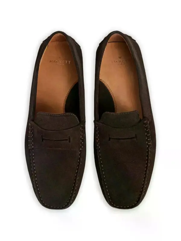 HACKETT LONDON Driver Suede Loafers