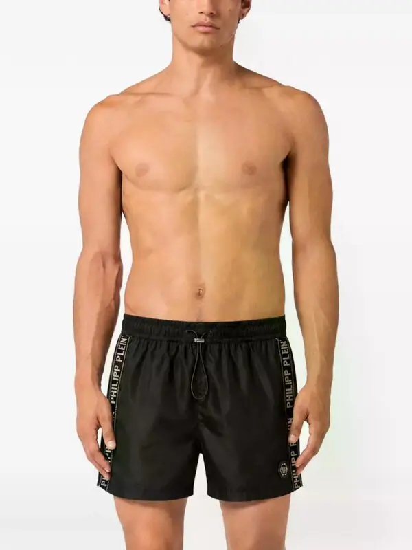 Philipp Plein Embellished Swim Shorts