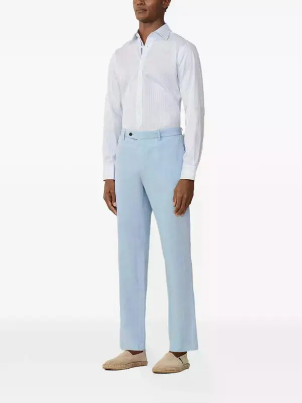 HACKETT LONDON Kensington Belt-loop Trousers