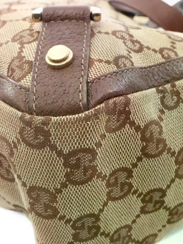 Gucci 2000s Abby Gg Canvas Tote Bag - Neutrals