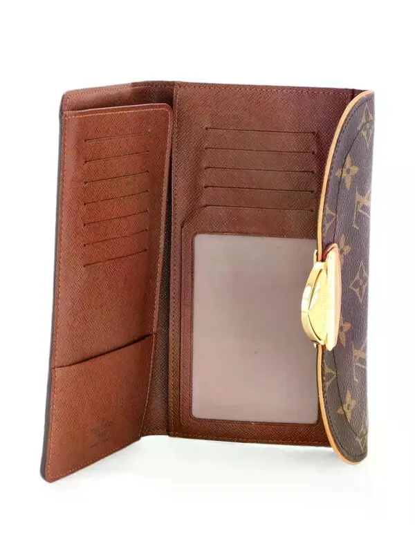 LOUIS VUITTON Eugenie Wallet Monogram Canvas Small Wallets