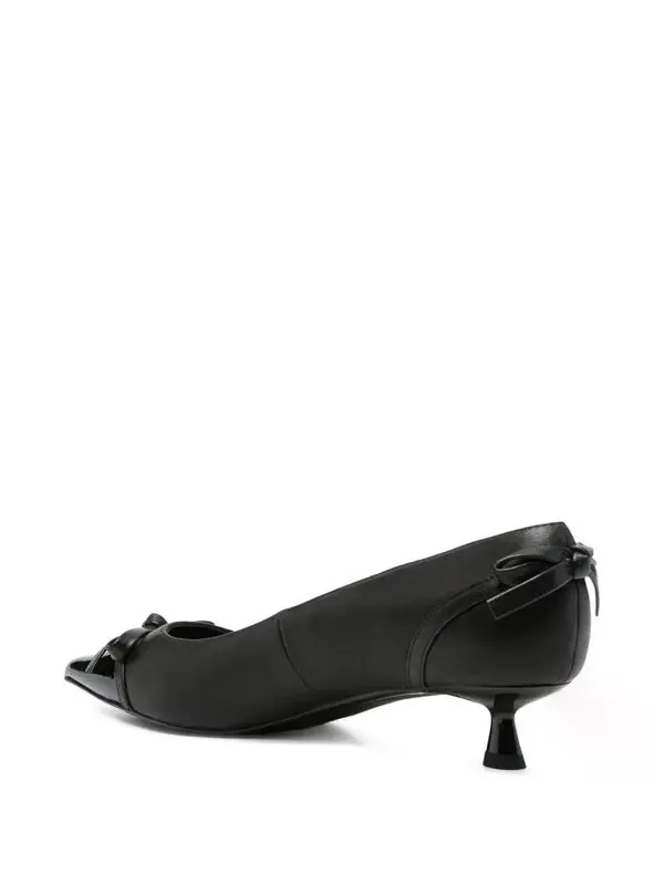 Karl Lagerfeld Pasha Bow-detail Pointed-toe Pumps