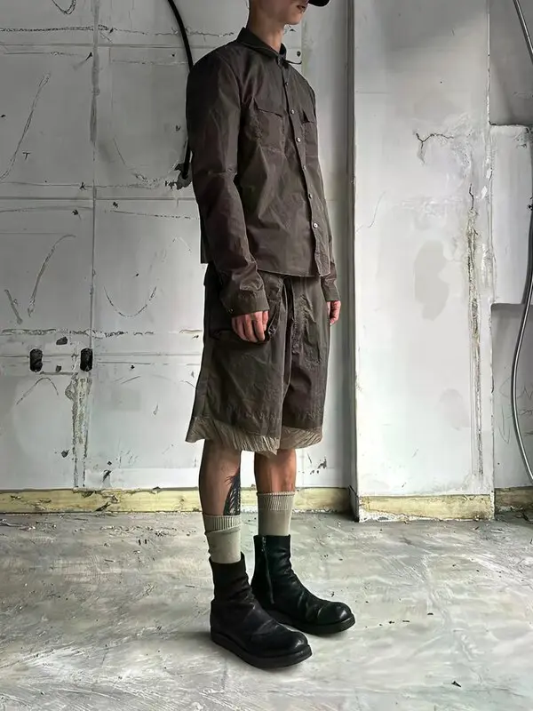 SAN263-1 Waist-bag Shorts