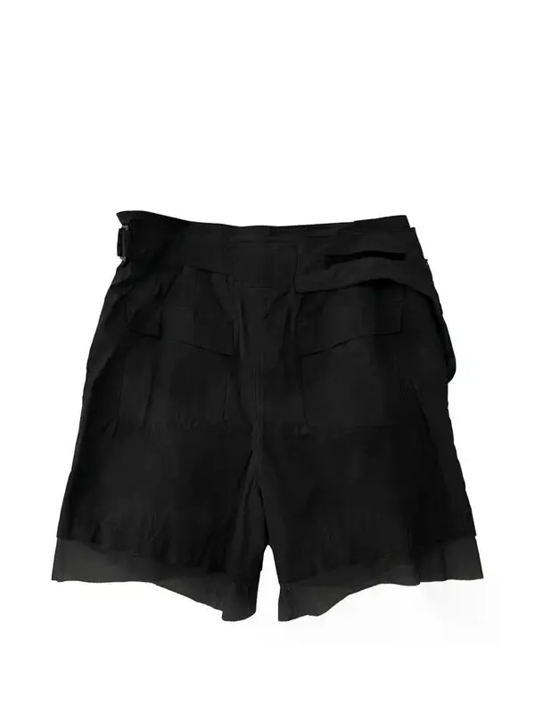 SAN263-1 Belted-waist Cargo Shorts