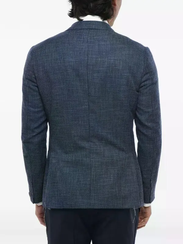 Corneliani Houndstooth Single-breasted Blazer