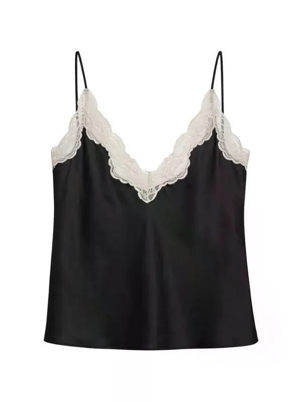 FORTE_FORTE Lace-trim Camisole Top