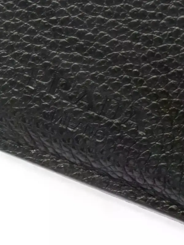 Prada 2010s Triangle Logo Leather Wallet