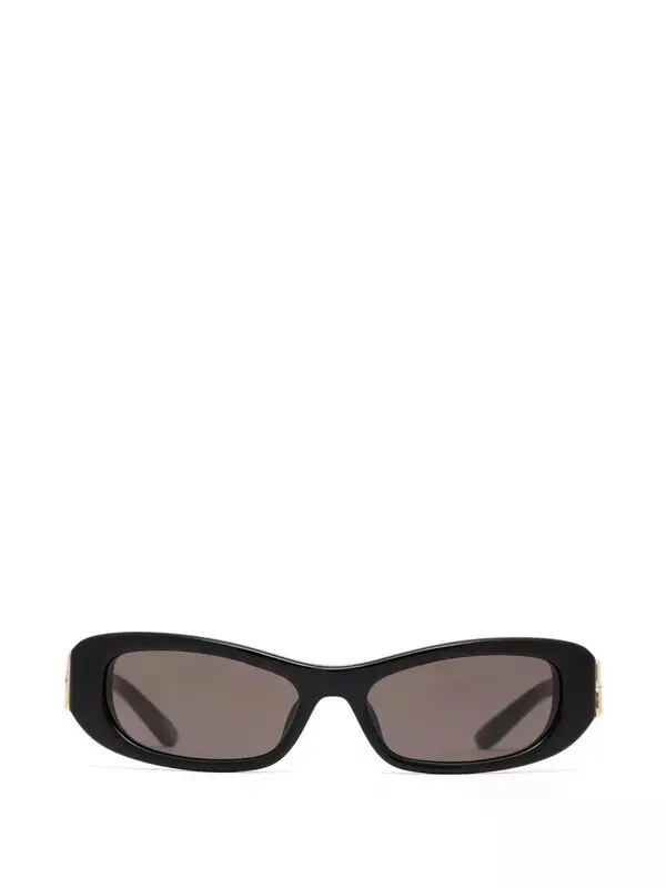 Balenciaga Cosmo Rectangle Sunglasses - Brown