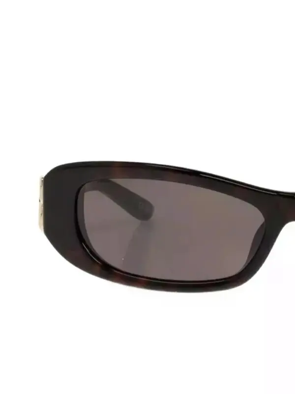 Balenciaga Cosmo Rectangle Sunglasses - Brown
