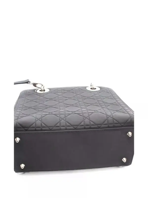 Dior Lady Cannage Handbag - Black