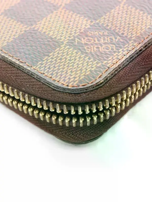 LOUIS VUITTON 2015 Zippy Damier Wallet