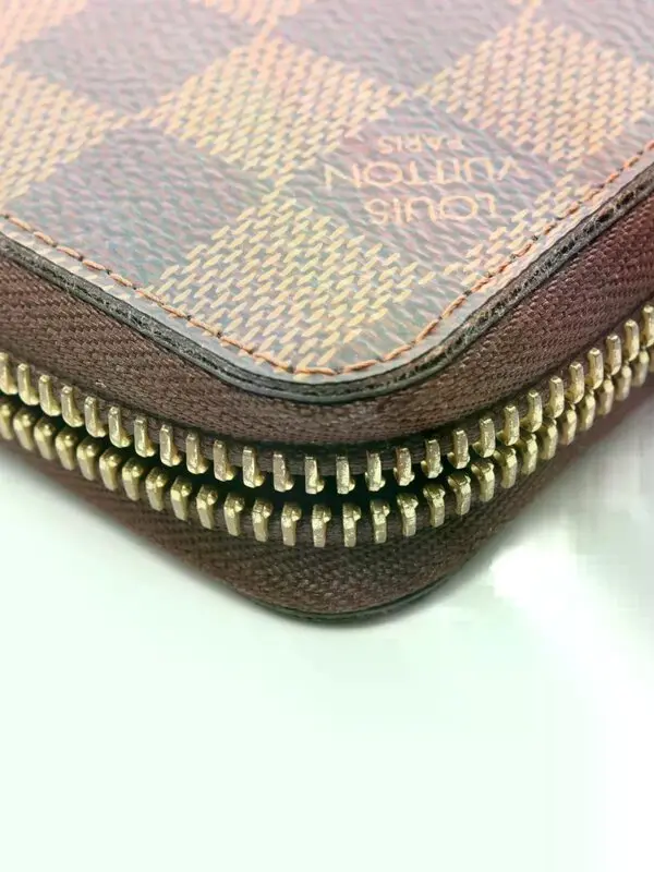 LOUIS VUITTON 2015 Zippy Damier Wallet