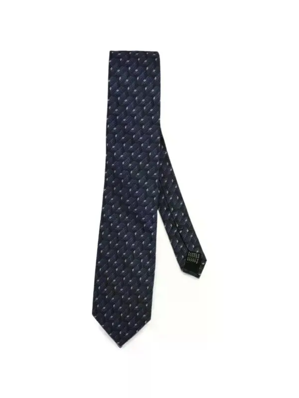 Pal Zileri Geometric Pattern Neck Tie