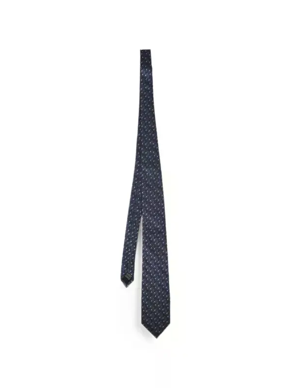 Pal Zileri Geometric Pattern Neck Tie