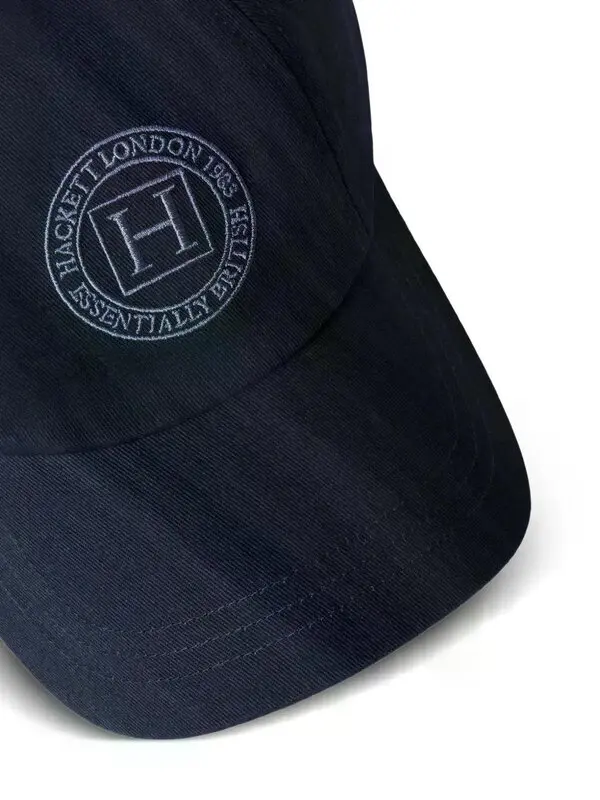 HACKETT LONDON Logo-embroidered Cotton-twill Baseball Cap
