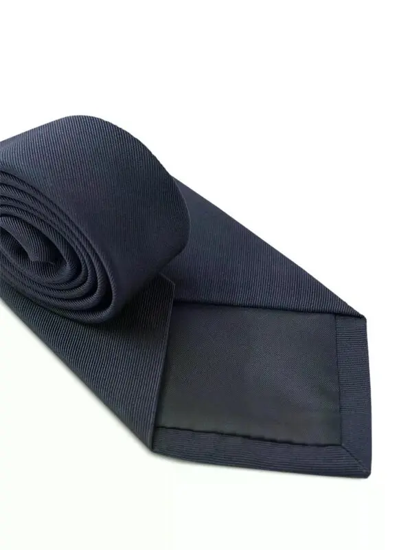 HACKETT LONDON Navy Twill Weave Neck Tie